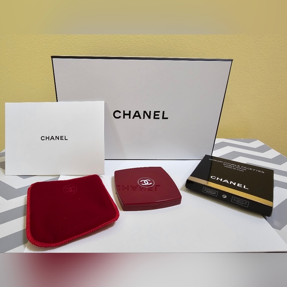 CHANEL | Accessories | Chanel Mirror Duo Red | Poshmark